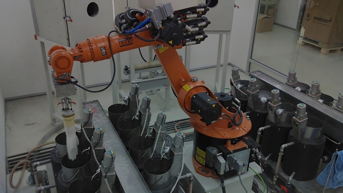 Robotic Dipping Simulation - Idea PLT